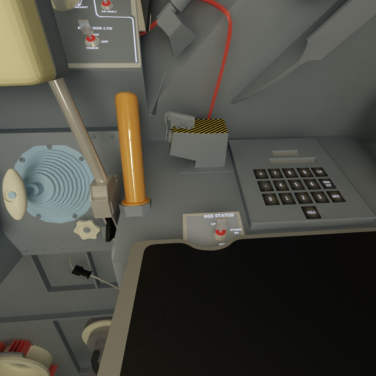 max lunar module interior