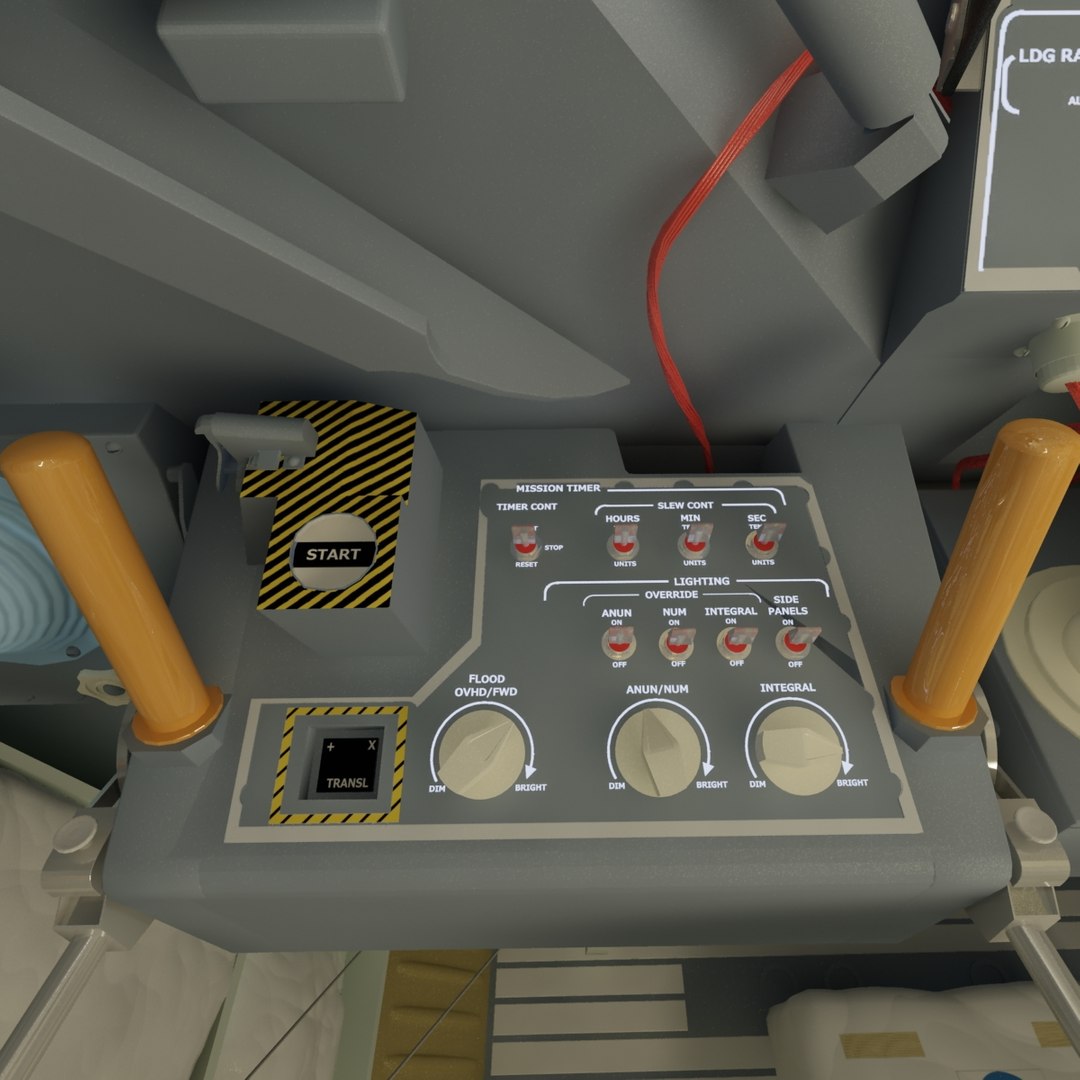 Max Lunar Module Interior