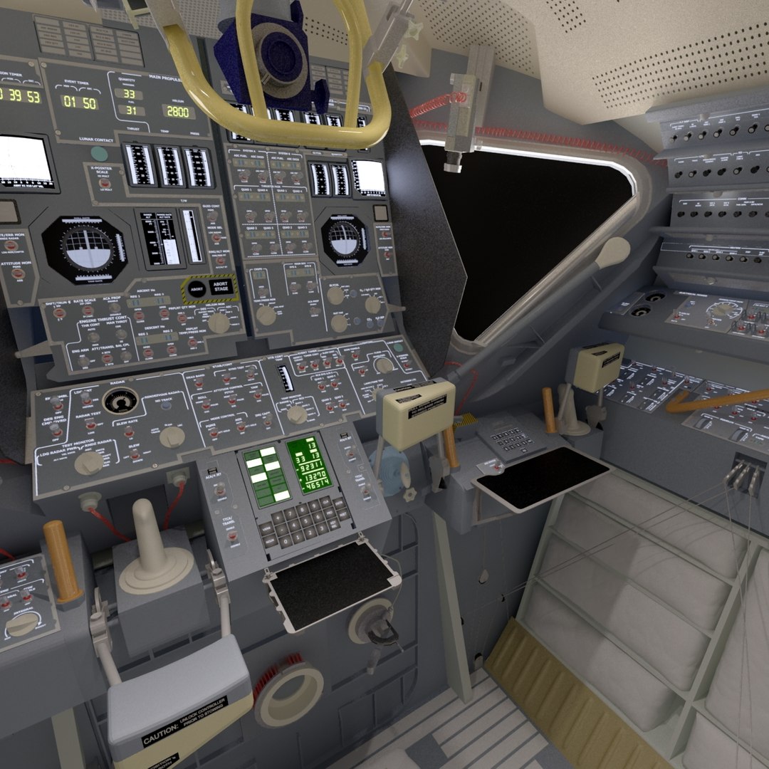 Max Lunar Module Interior