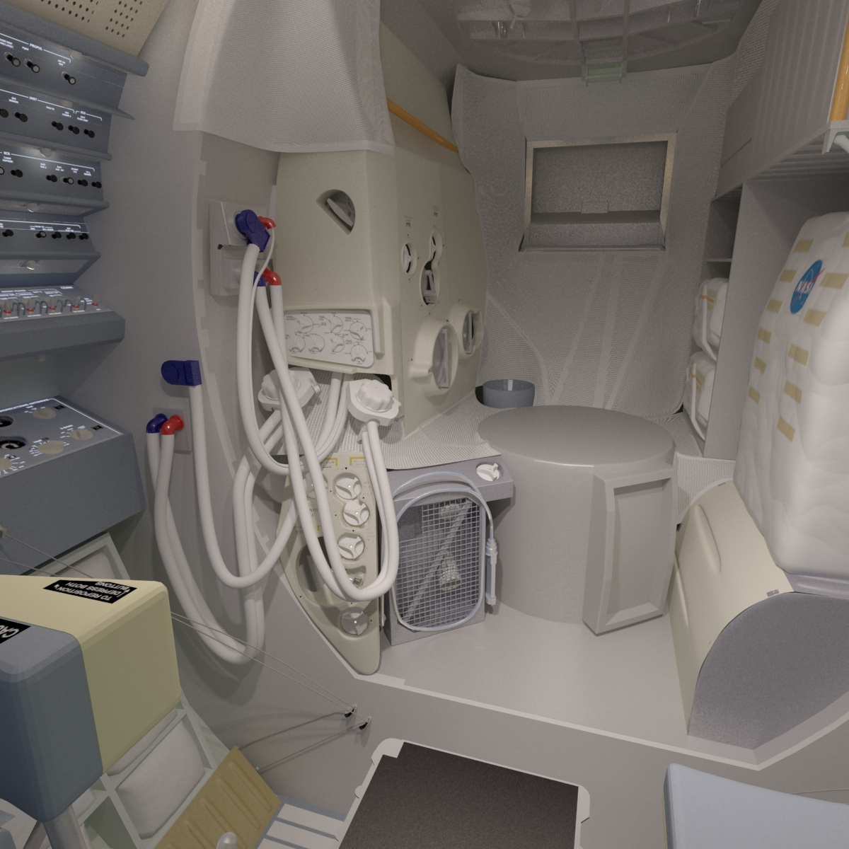 max lunar module interior