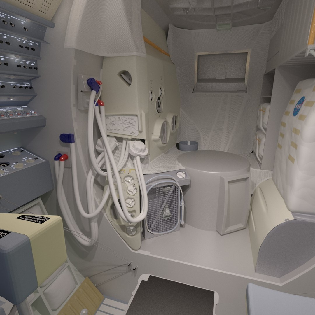 Max Lunar Module Interior