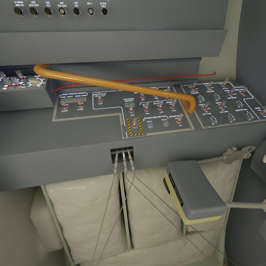 Max Lunar Module Interior