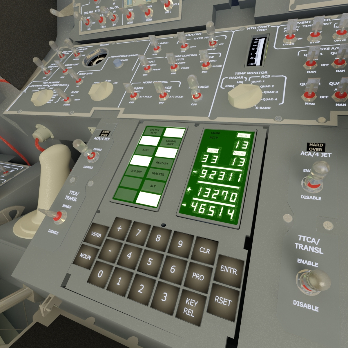 max lunar module interior