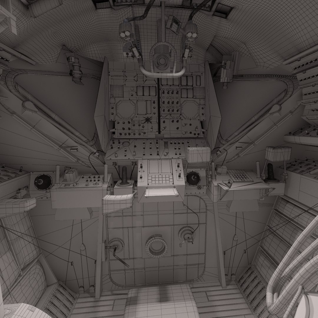 Max Lunar Module Interior