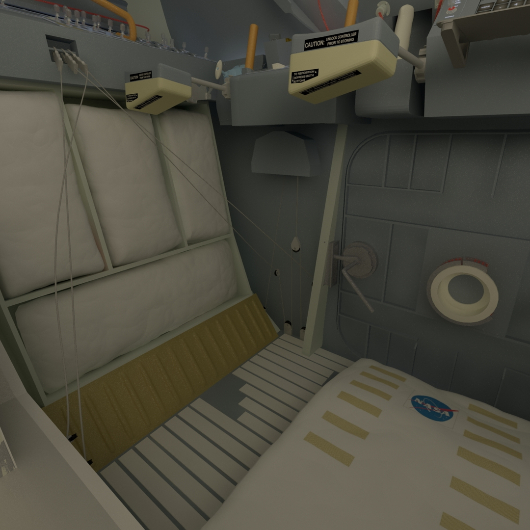 max lunar module interior