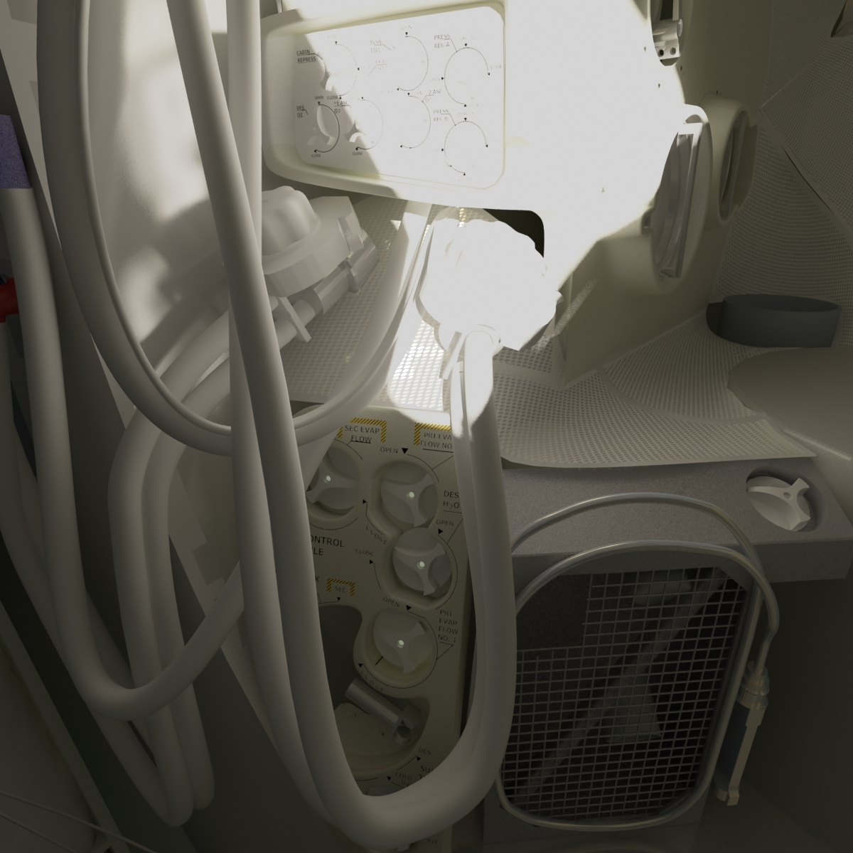 max lunar module interior