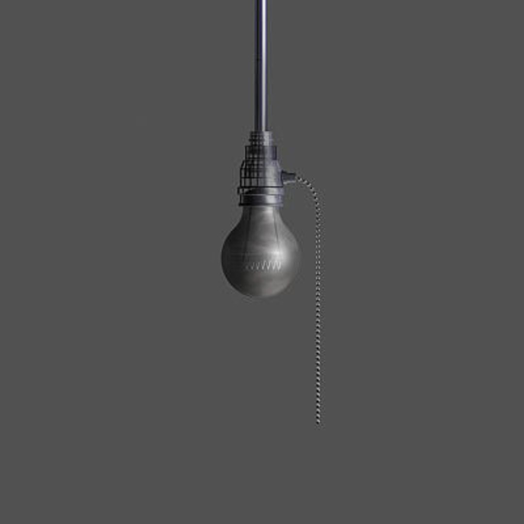 3d Light Bulb