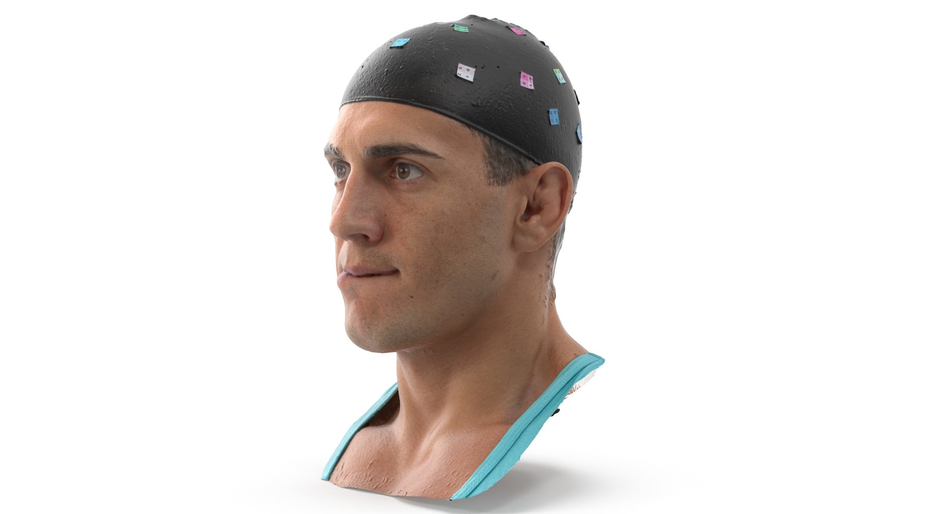 Mike human head pose 3D model - TurboSquid 1620370