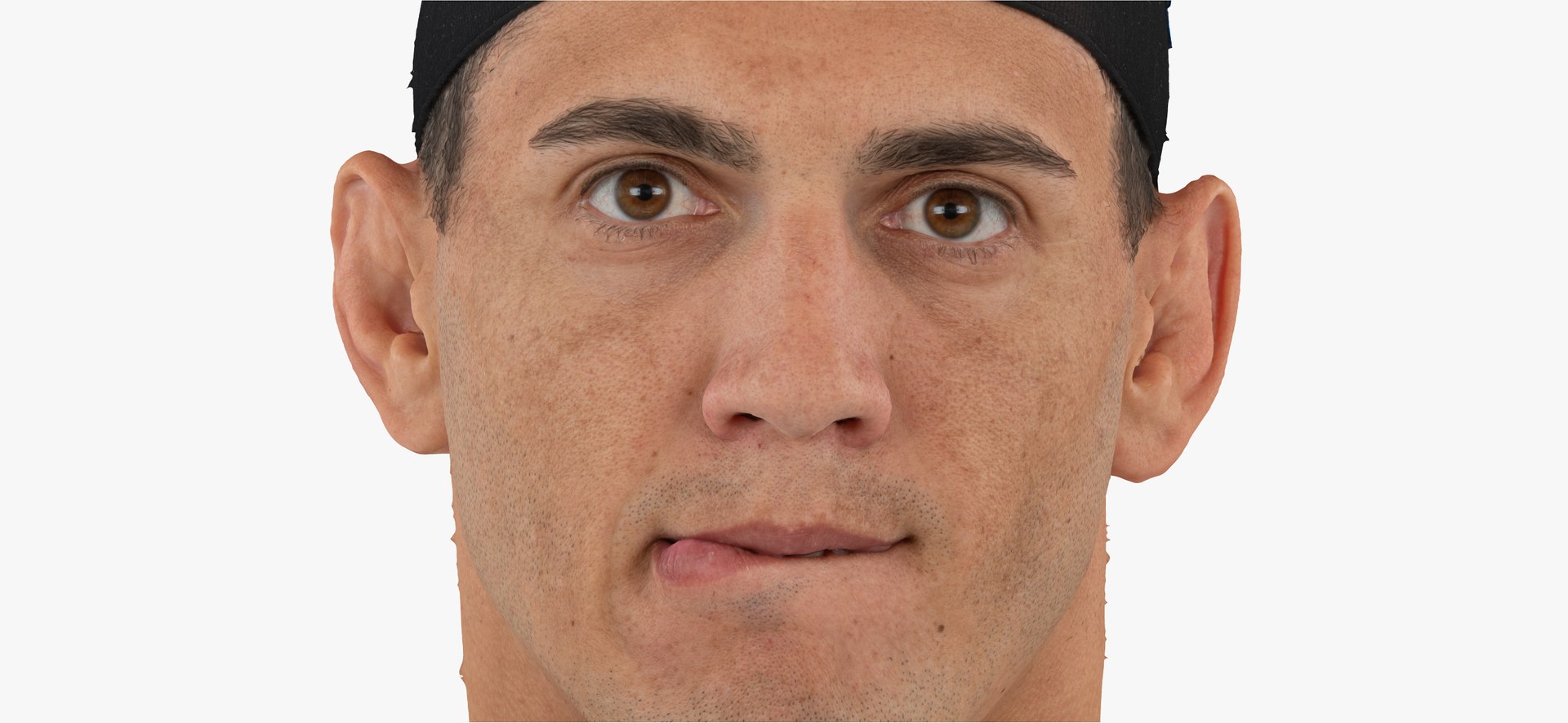 Mike human head pose 3D model - TurboSquid 1620370