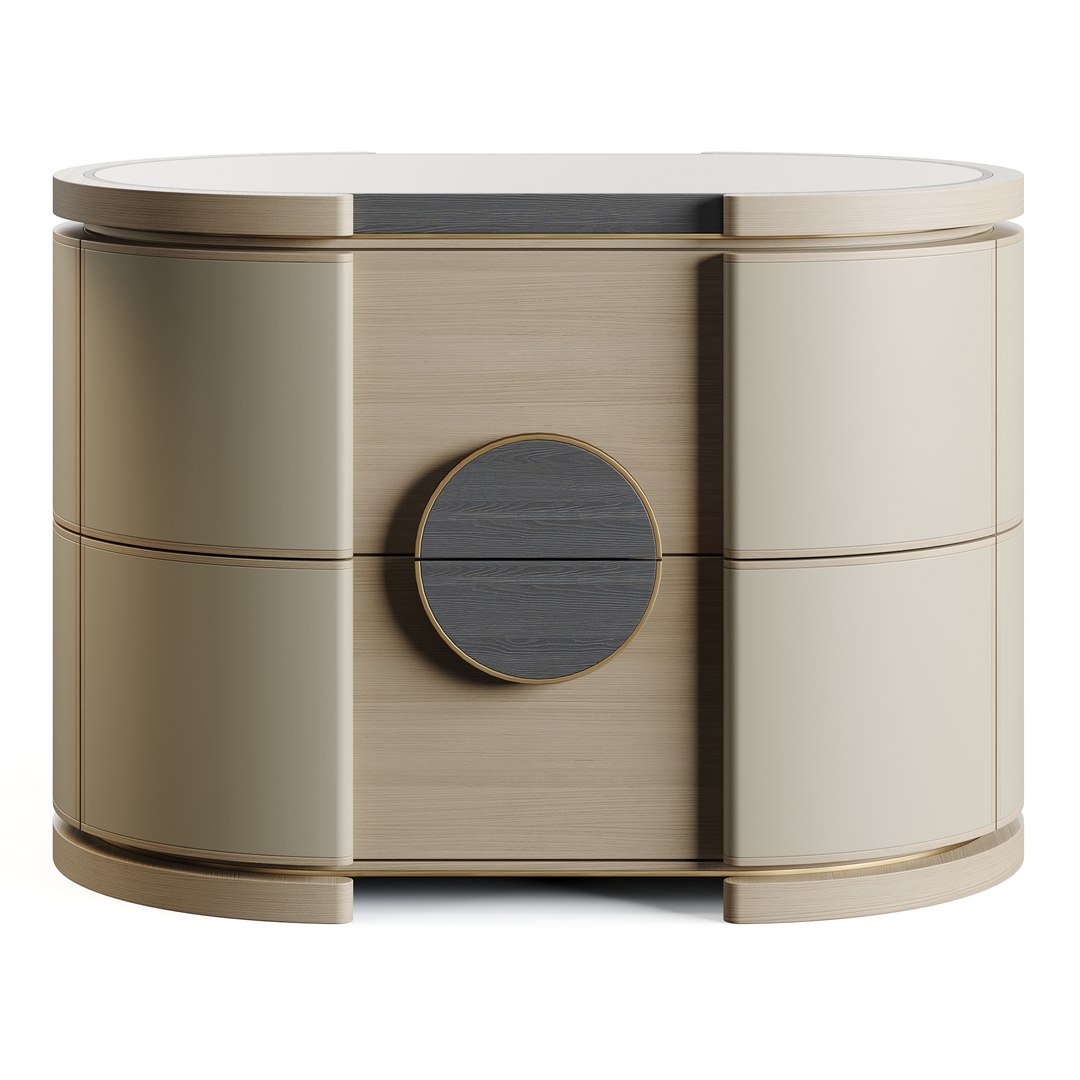 Frato NEW ORLEANS Bedside Table 3D - TurboSquid 1975250
