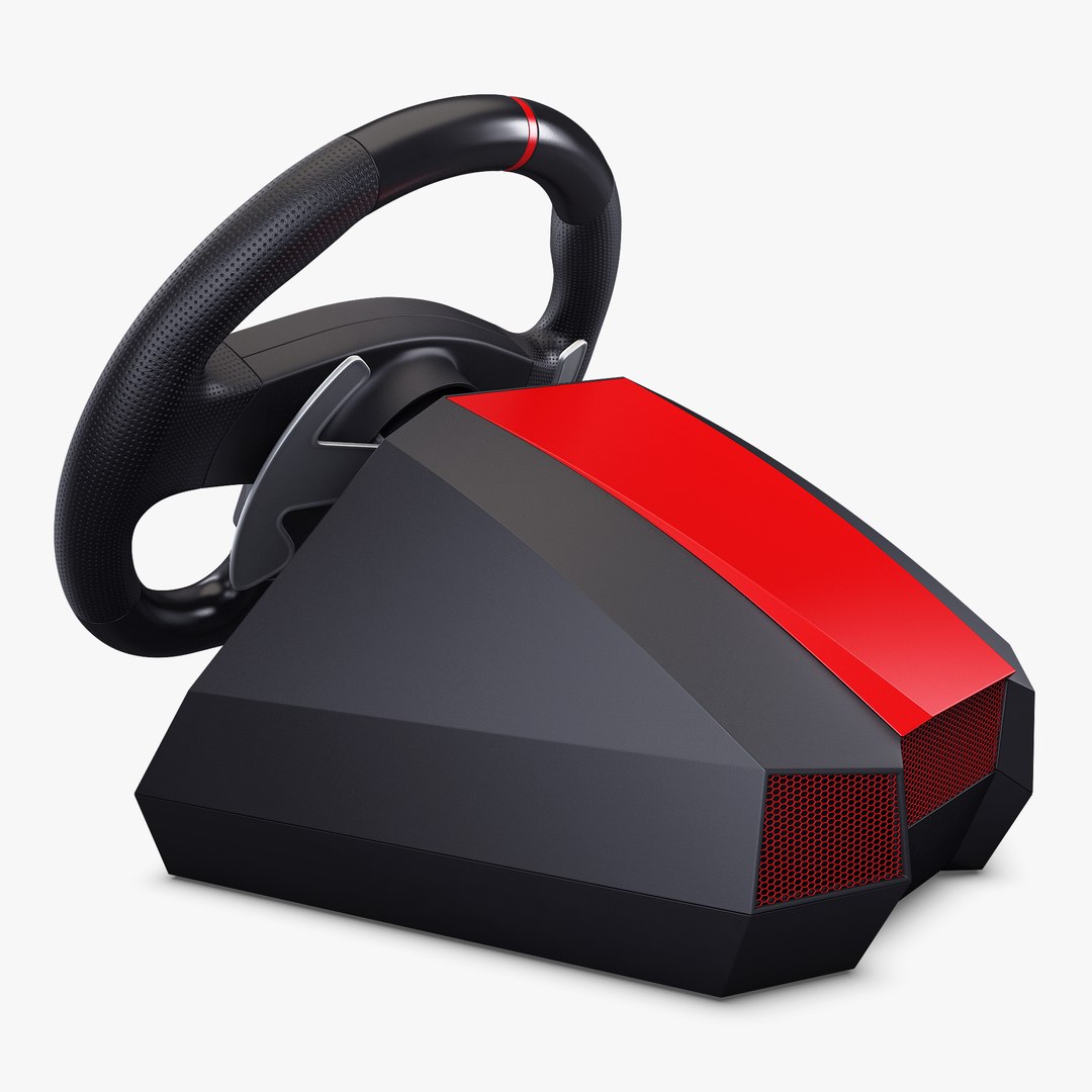 3D model Racing Steering Wheel Game Control M 1 - TurboSquid 2093158