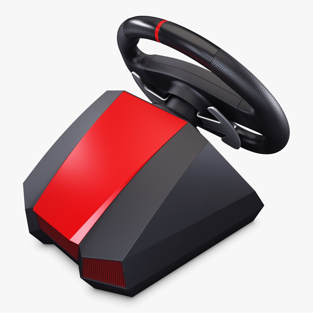 3D model Racing Steering Wheel Game Control M 1 - TurboSquid 2093158