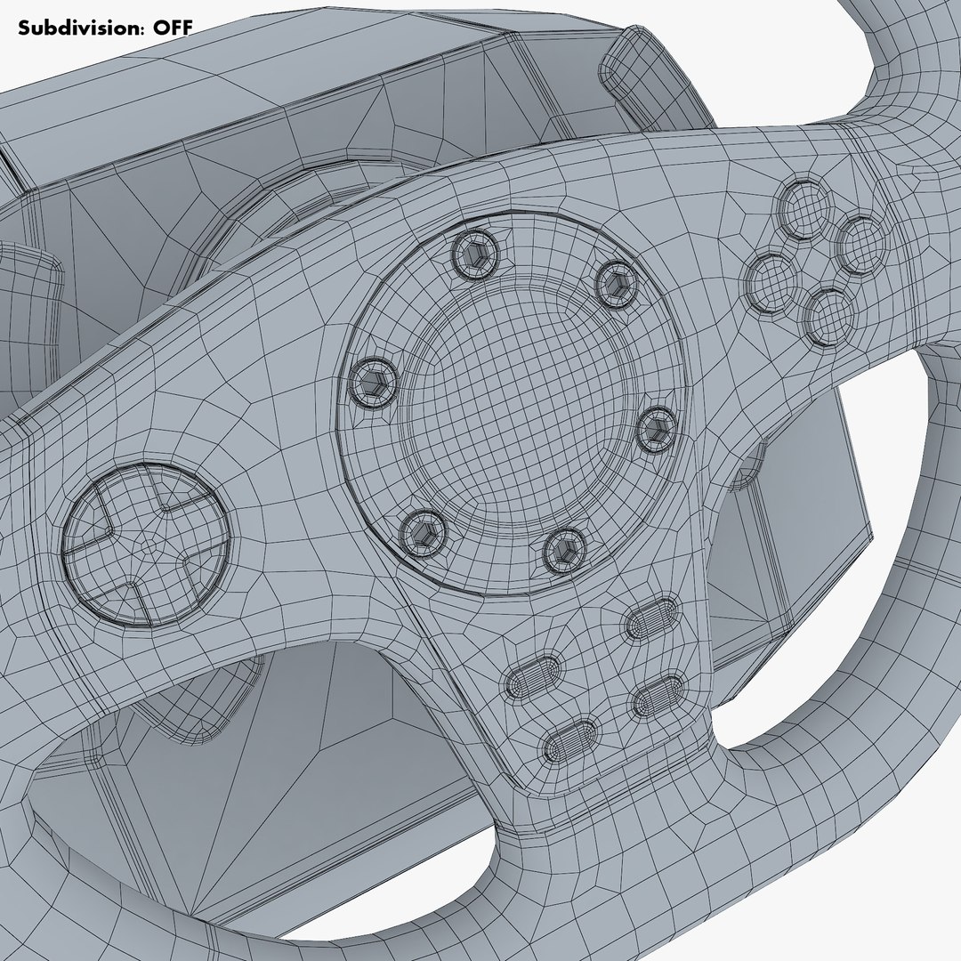 3D model Racing Steering Wheel Game Control M 1 - TurboSquid 2093158