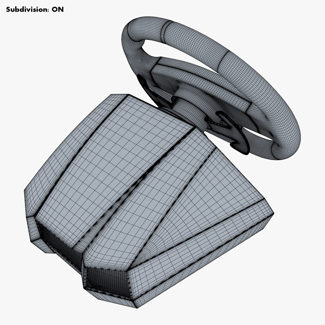 3D model Racing Steering Wheel Game Control M 1 - TurboSquid 2093158