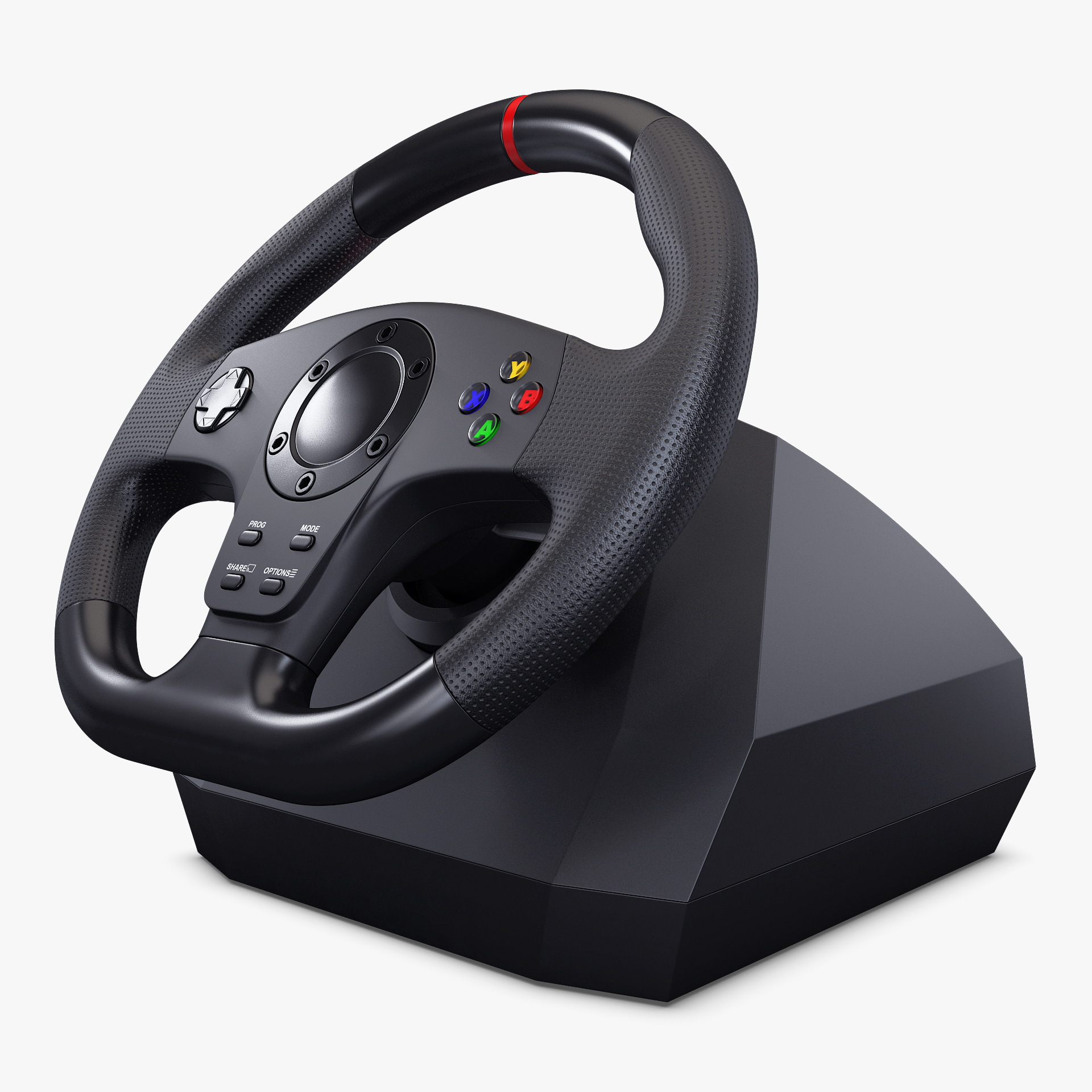 modelo 3d Racing Steering Wheel Game Control M 1 - TurboSquid 2093158
