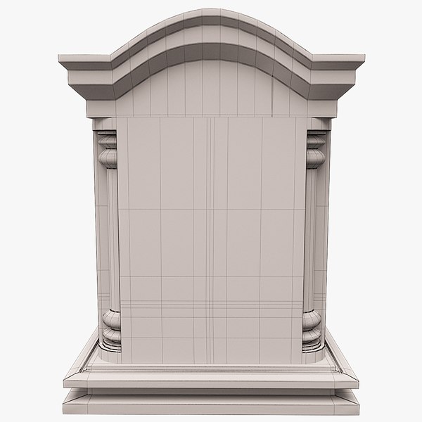 3d model mechanical table clock