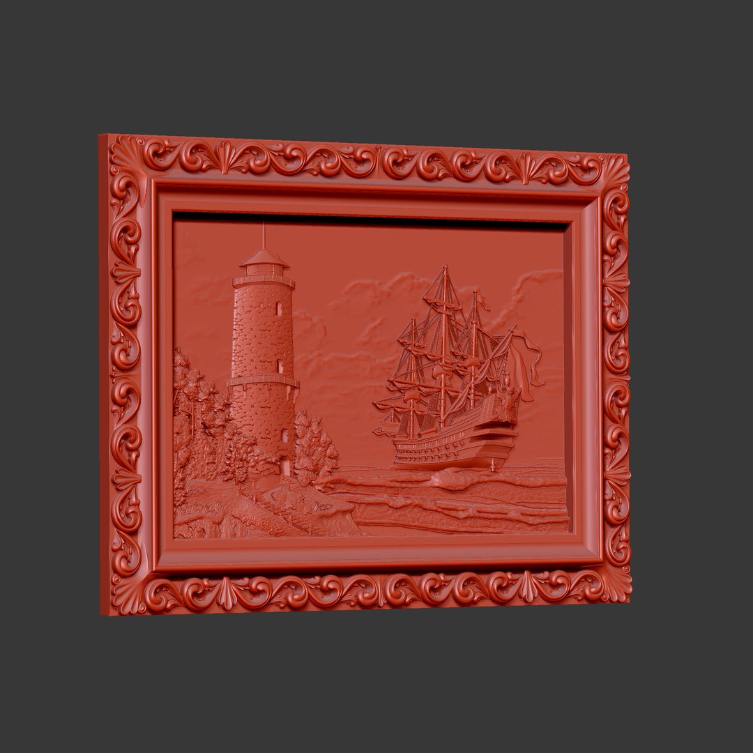 3D Cnc Panno - TurboSquid 1339524