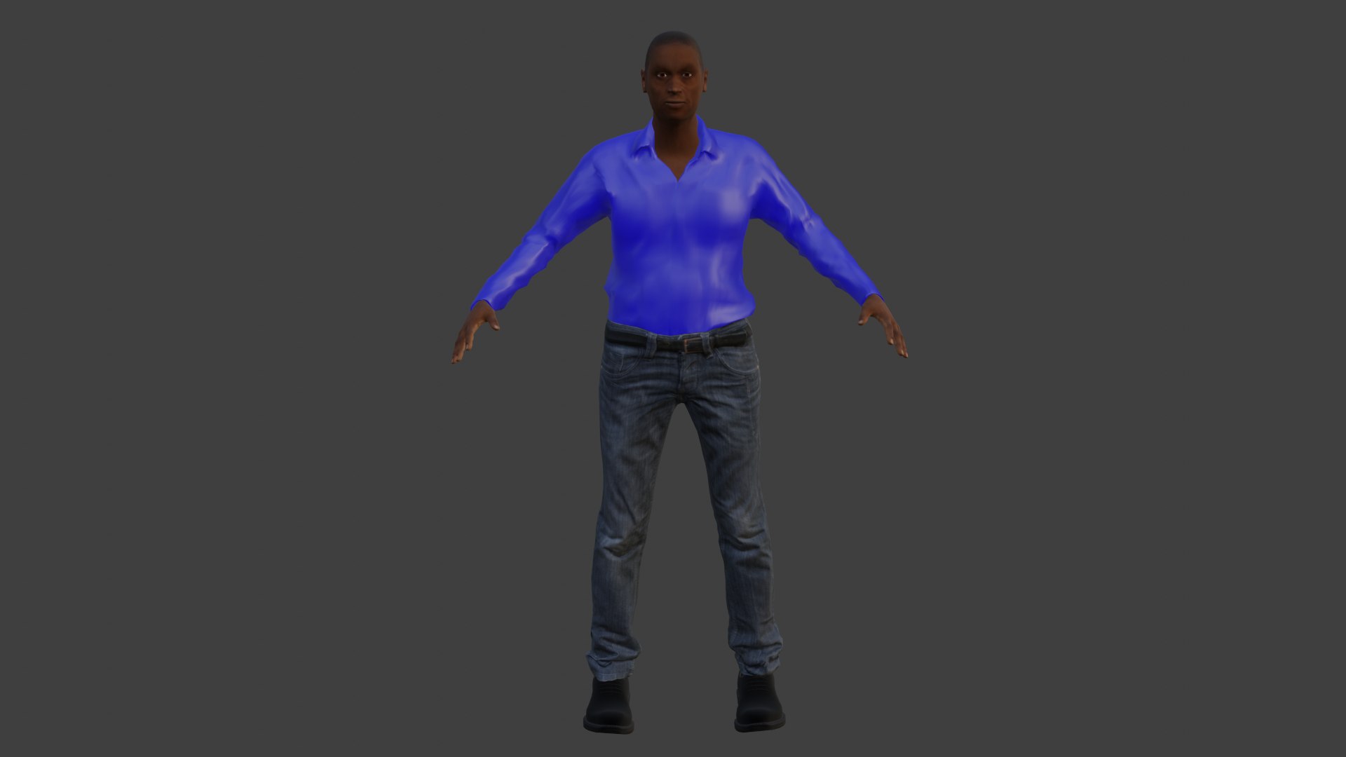 Man Unity Unreal model - TurboSquid 1828718
