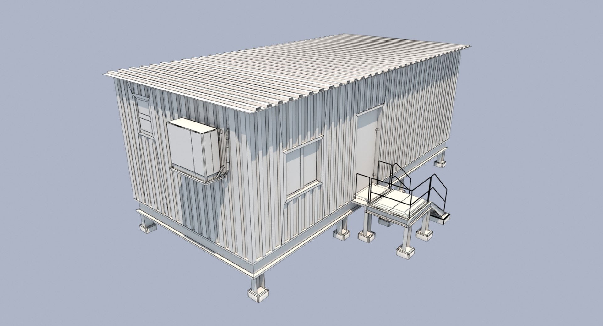 Real Container 3D Model - TurboSquid 1150430
