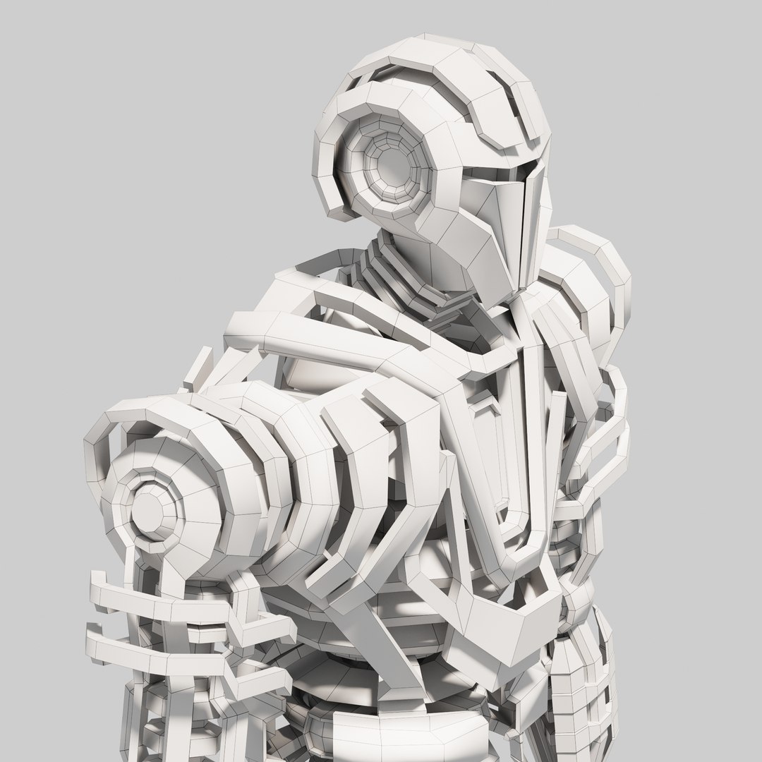 3D Humanoid Robot Model - TurboSquid 2394800