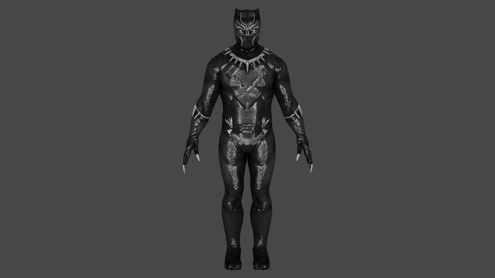 Black Panther 3D Model - TurboSquid 2281419