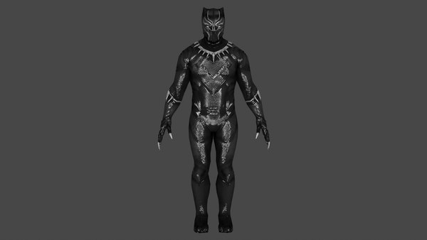 modelo 3d Pantera negra - TurboSquid 2281419