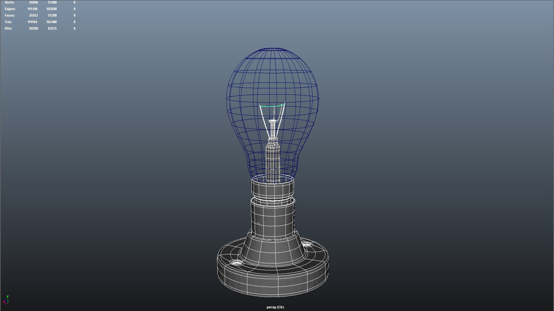 3D Incandescent Light Bulb - TurboSquid 1789552