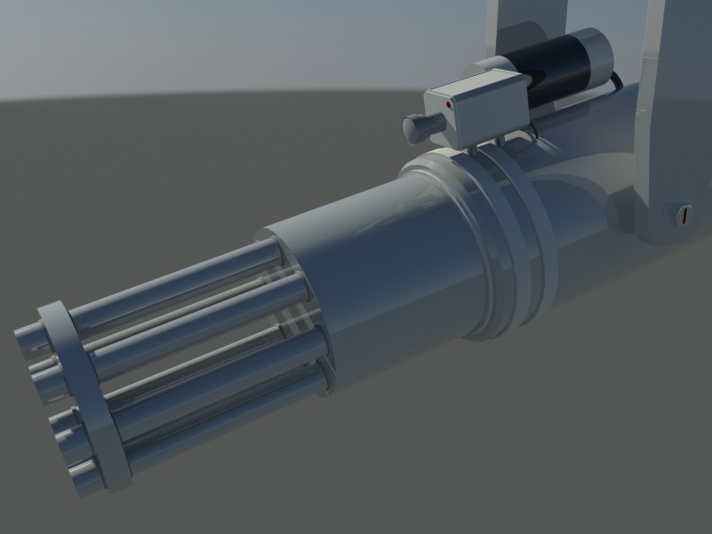 mini turret 3d max