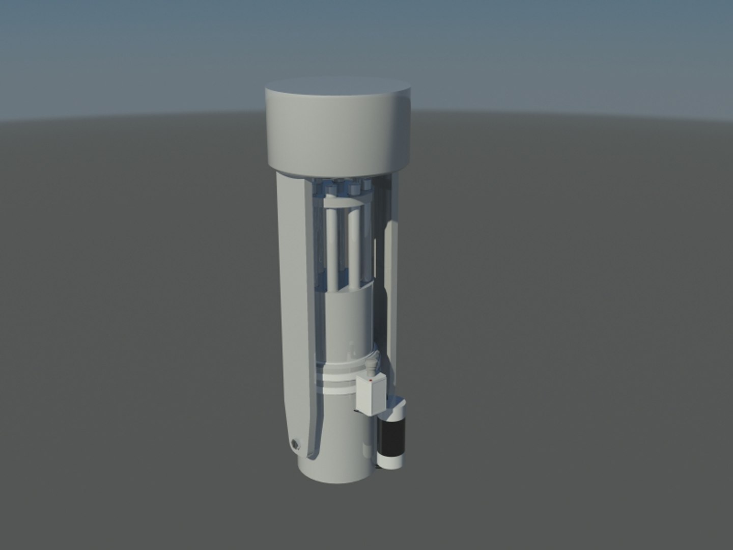 mini turret 3d max