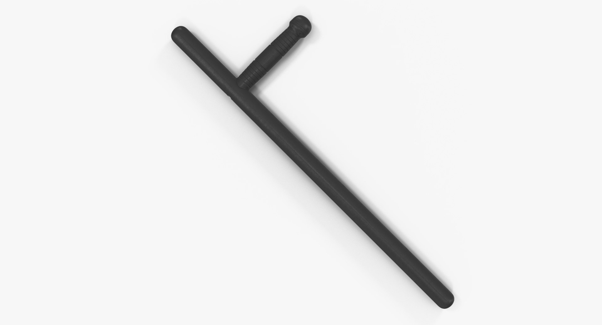 3d Model Police Handle Baton