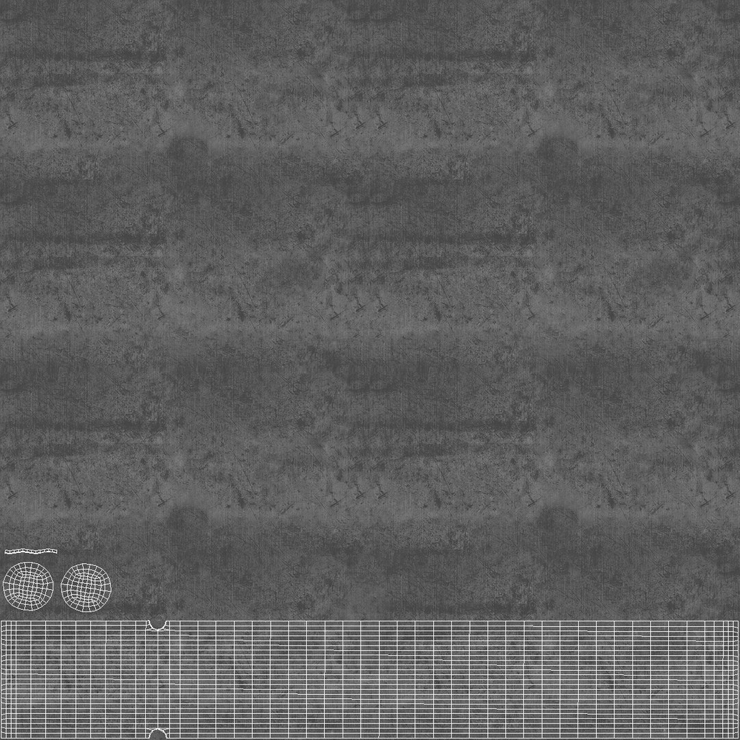 3d Model Police Handle Baton