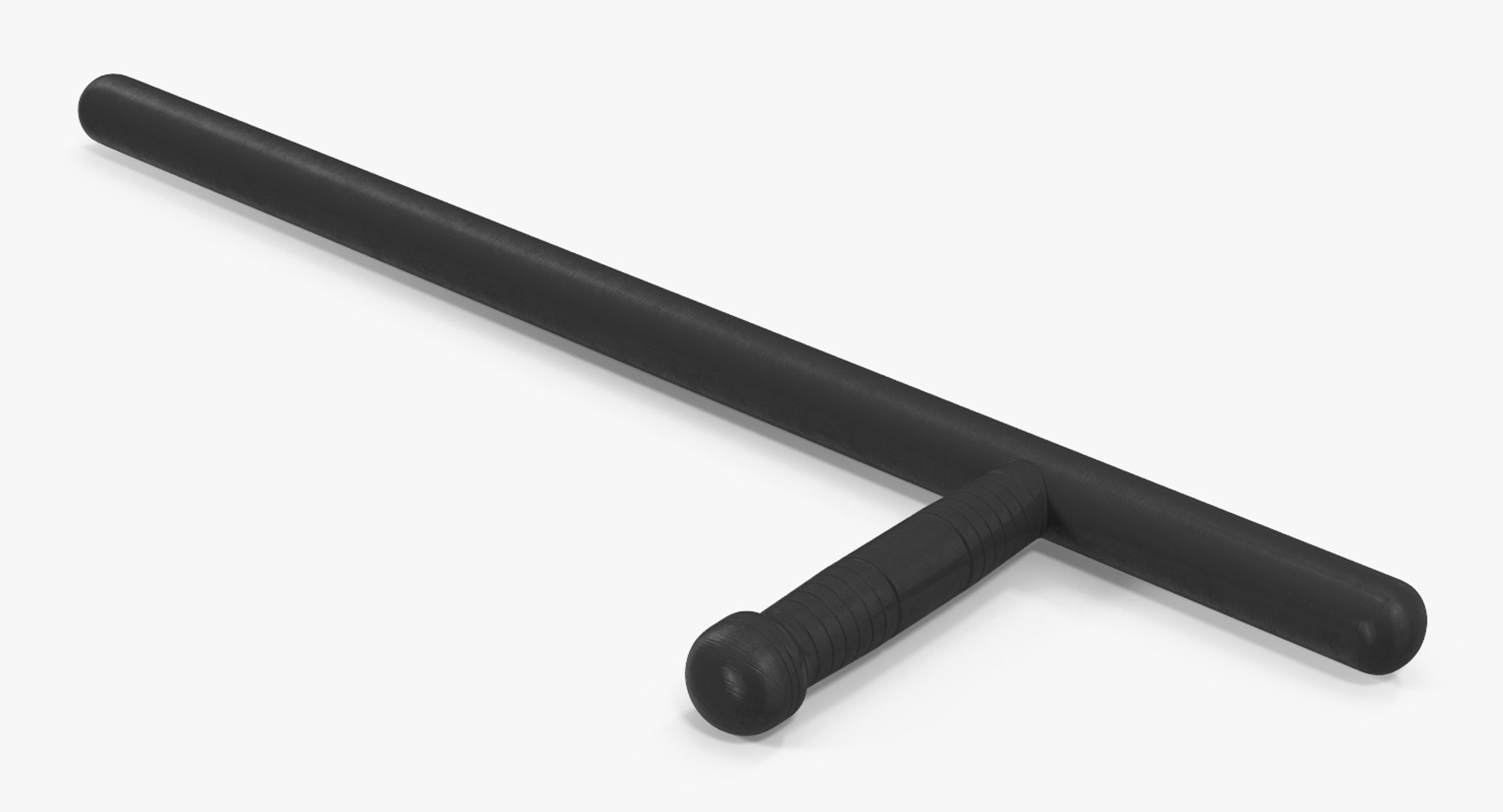 3d Model Police Handle Baton