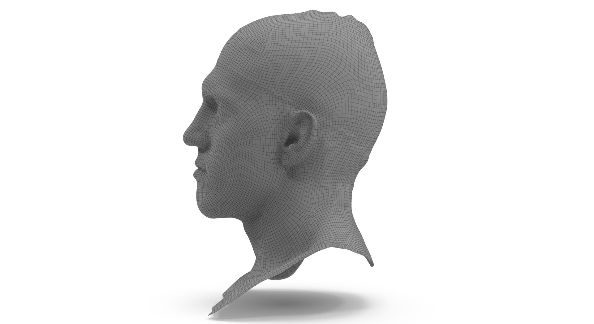 3D Mike Human Head Jaw Model - TurboSquid 1621456