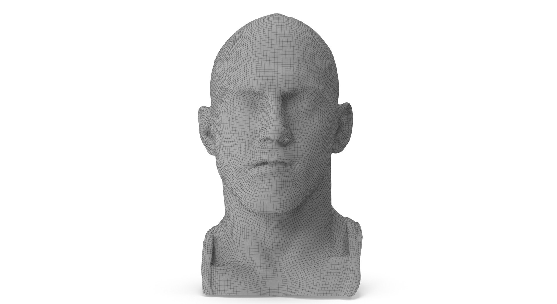 3D Mike Human Head Jaw Model - TurboSquid 1621456