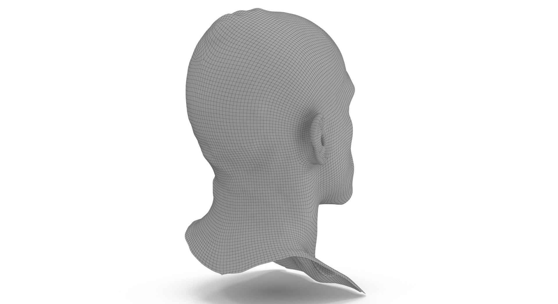 3D Mike Human Head Jaw Model - TurboSquid 1621456