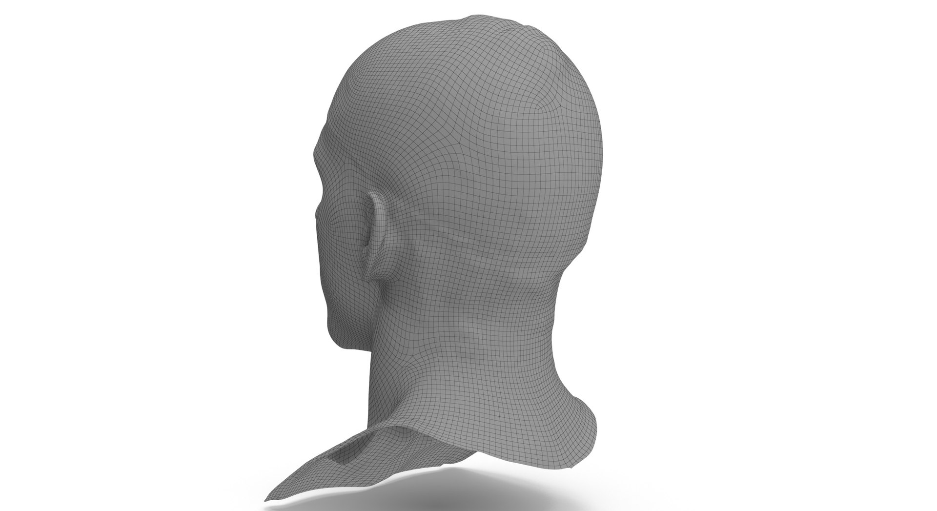 3D Mike Human Head Jaw Model - TurboSquid 1621456