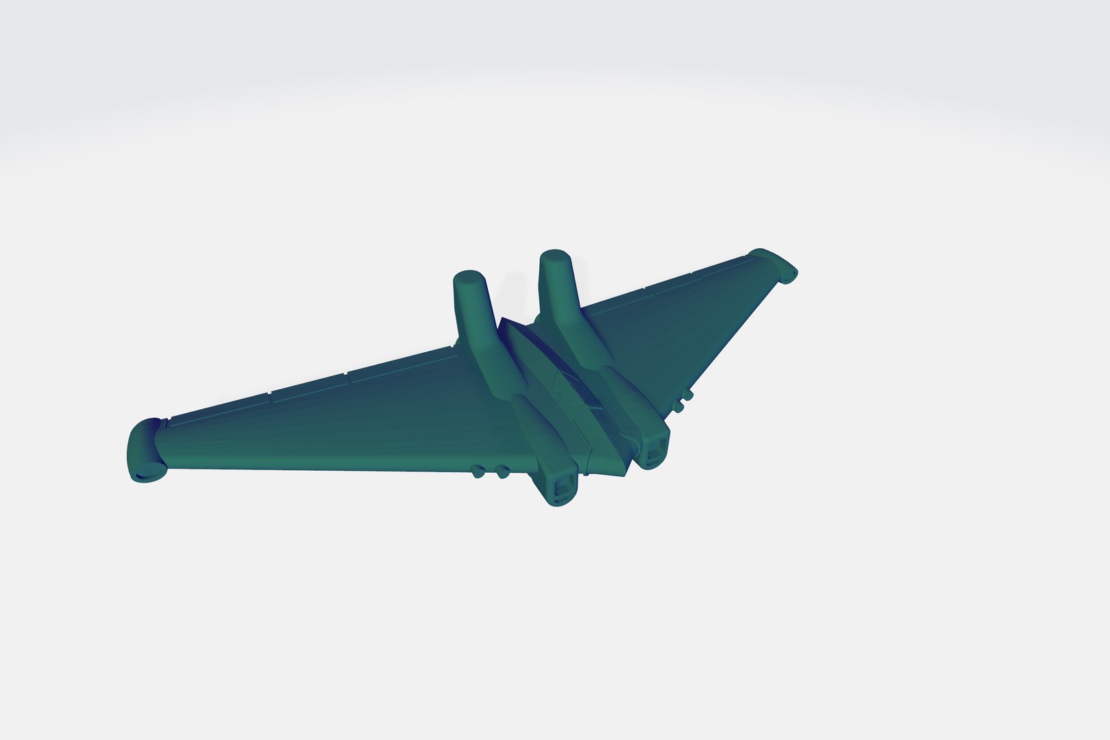 XP-79 Jet Fighter Model - TurboSquid 2251744