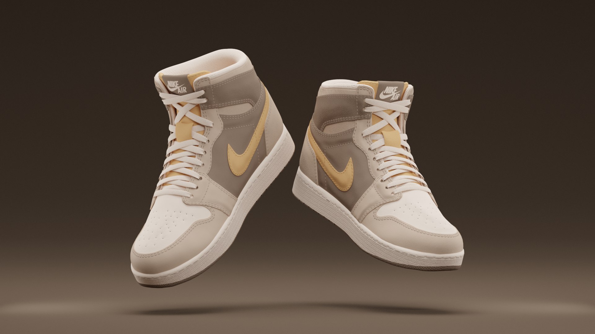 3D Air Jordan Nike Shoes - Pack Of 10 - Highpoly - TurboSquid 2191999