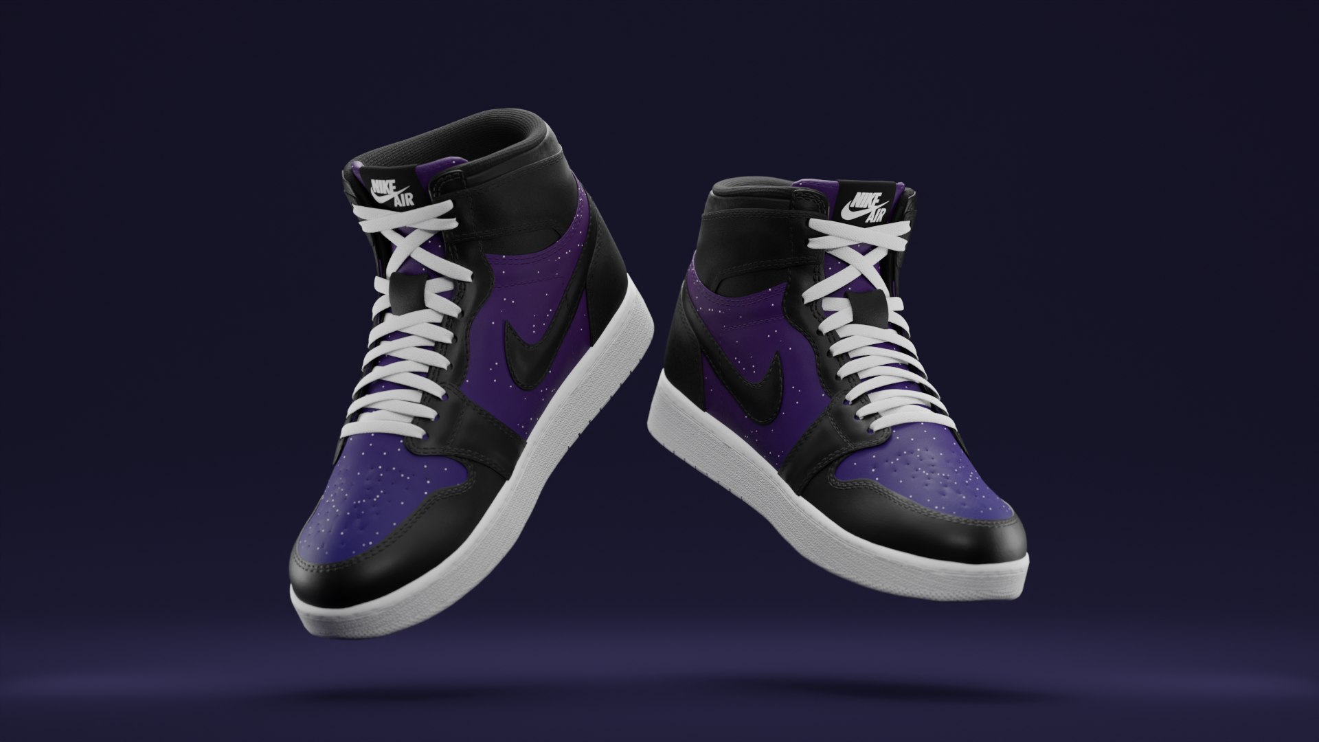 3D Air Jordan Nike Shoes - Pack Of 10 - Highpoly - TurboSquid 2191999