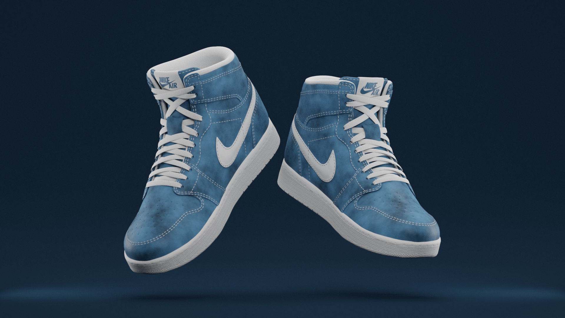 3D Air Jordan Nike Shoes - Pack Of 10 - Highpoly - TurboSquid 2191999