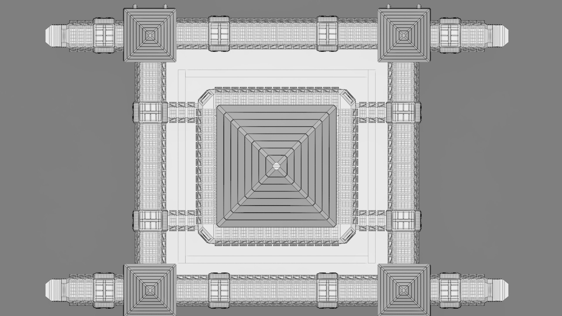 3D Model Sci Fi Base - TurboSquid 1435009