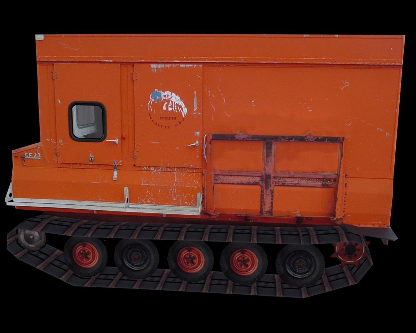 snow crawler 3d model