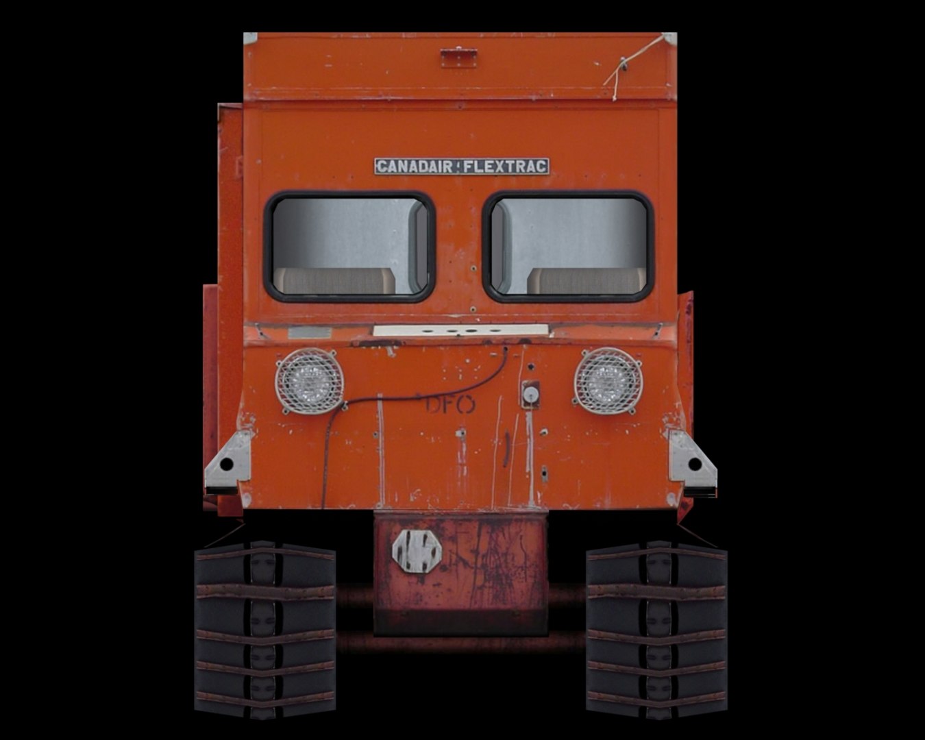 snow crawler 3d model