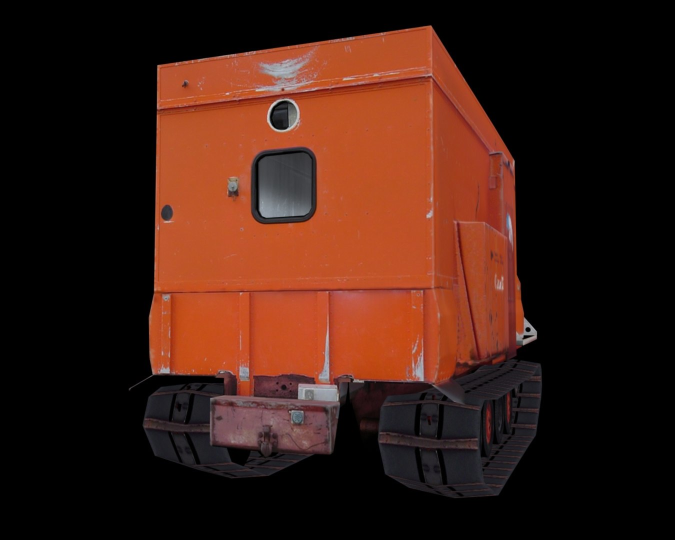 snow crawler 3d model