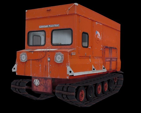 snow crawler 3d model