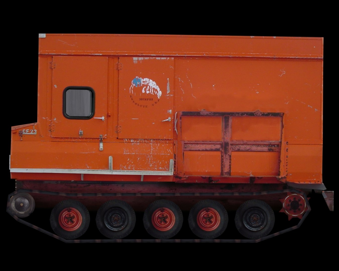 snow crawler 3d model