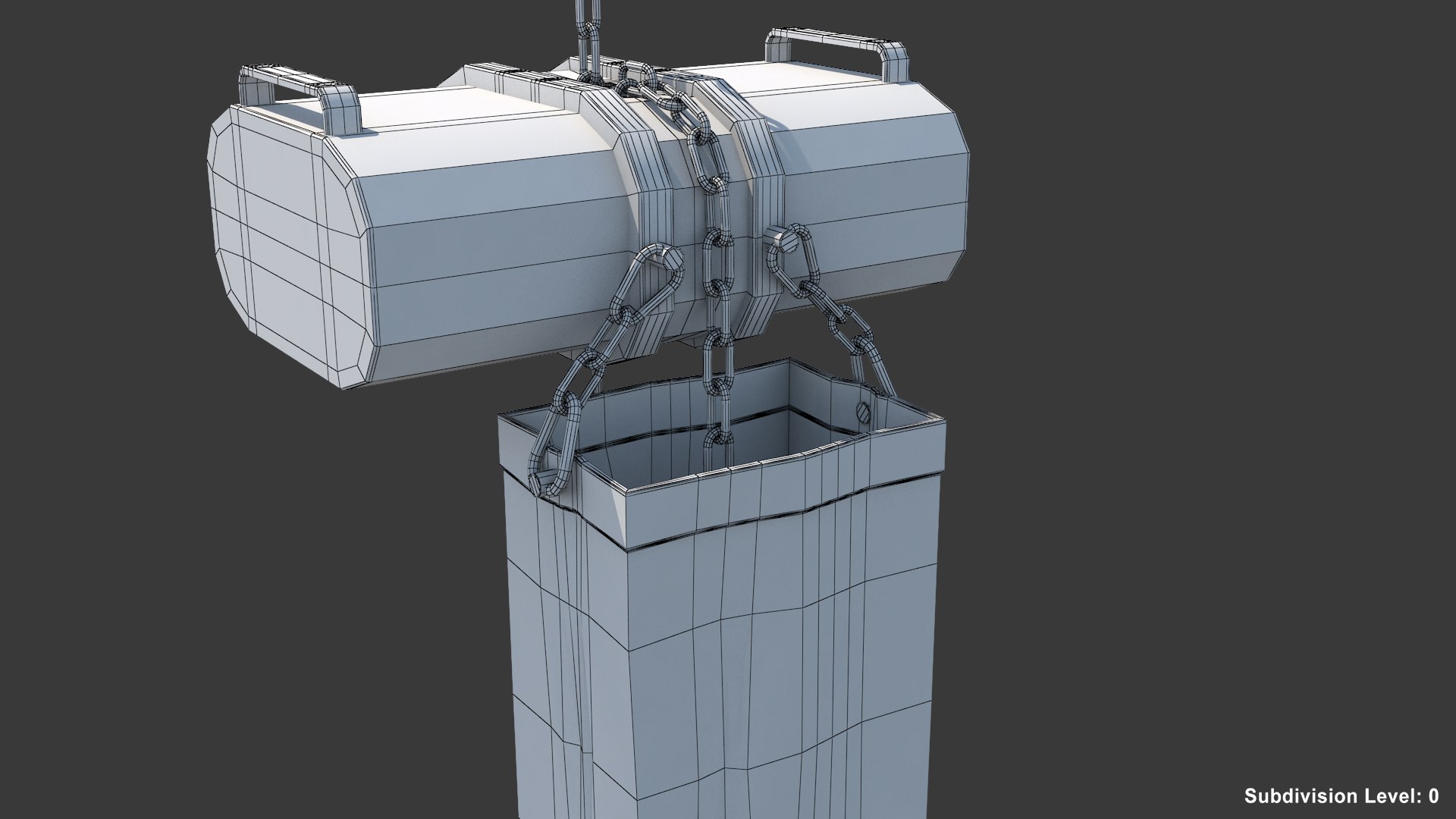 Electric Chain Hoist 3D Model - TurboSquid 1473173