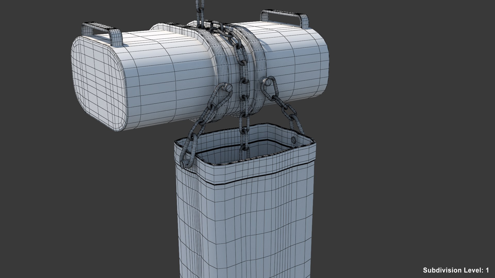 Electric Chain Hoist 3D Model - TurboSquid 1473173