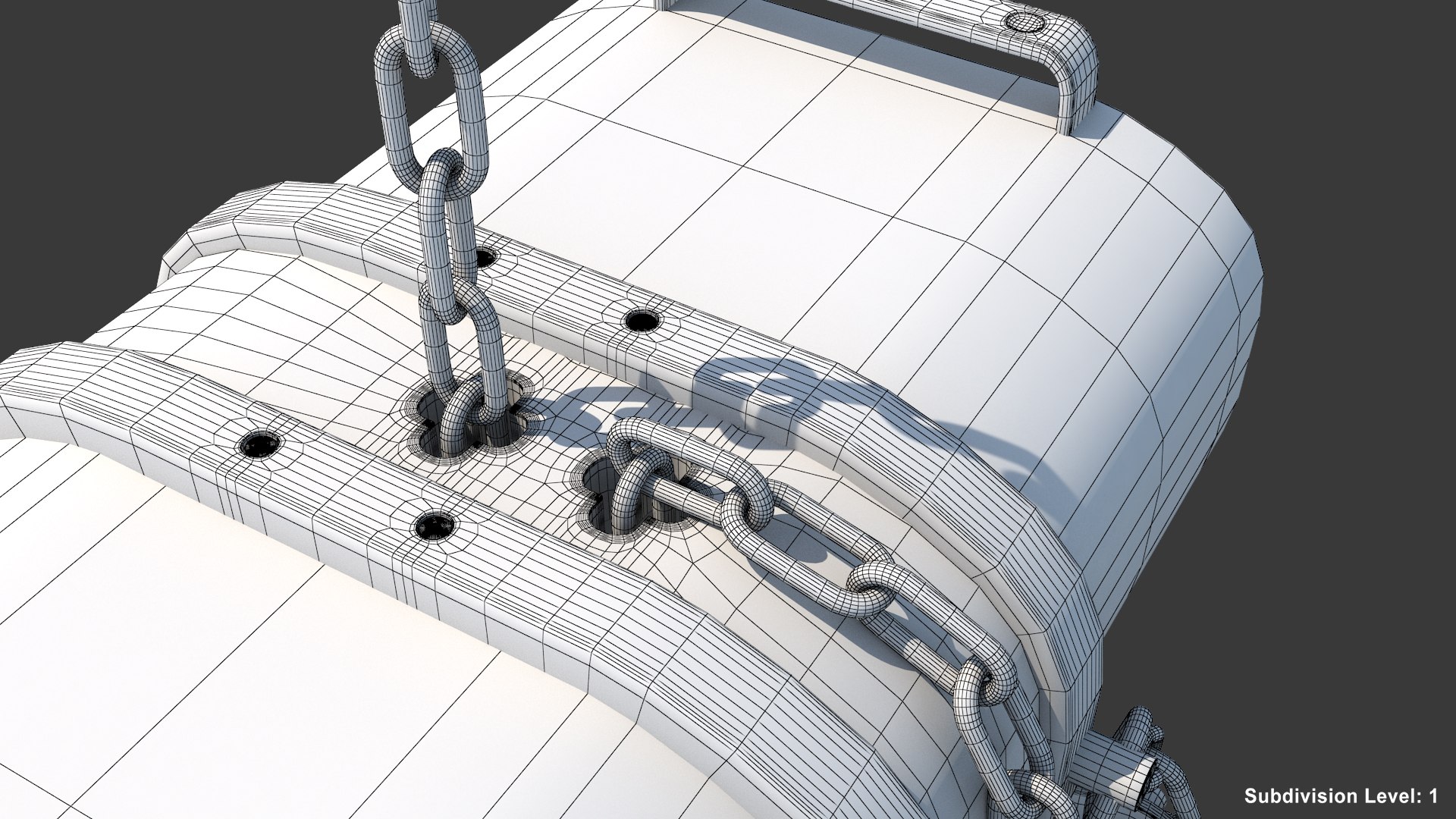 Electric Chain Hoist 3D Model - TurboSquid 1473173