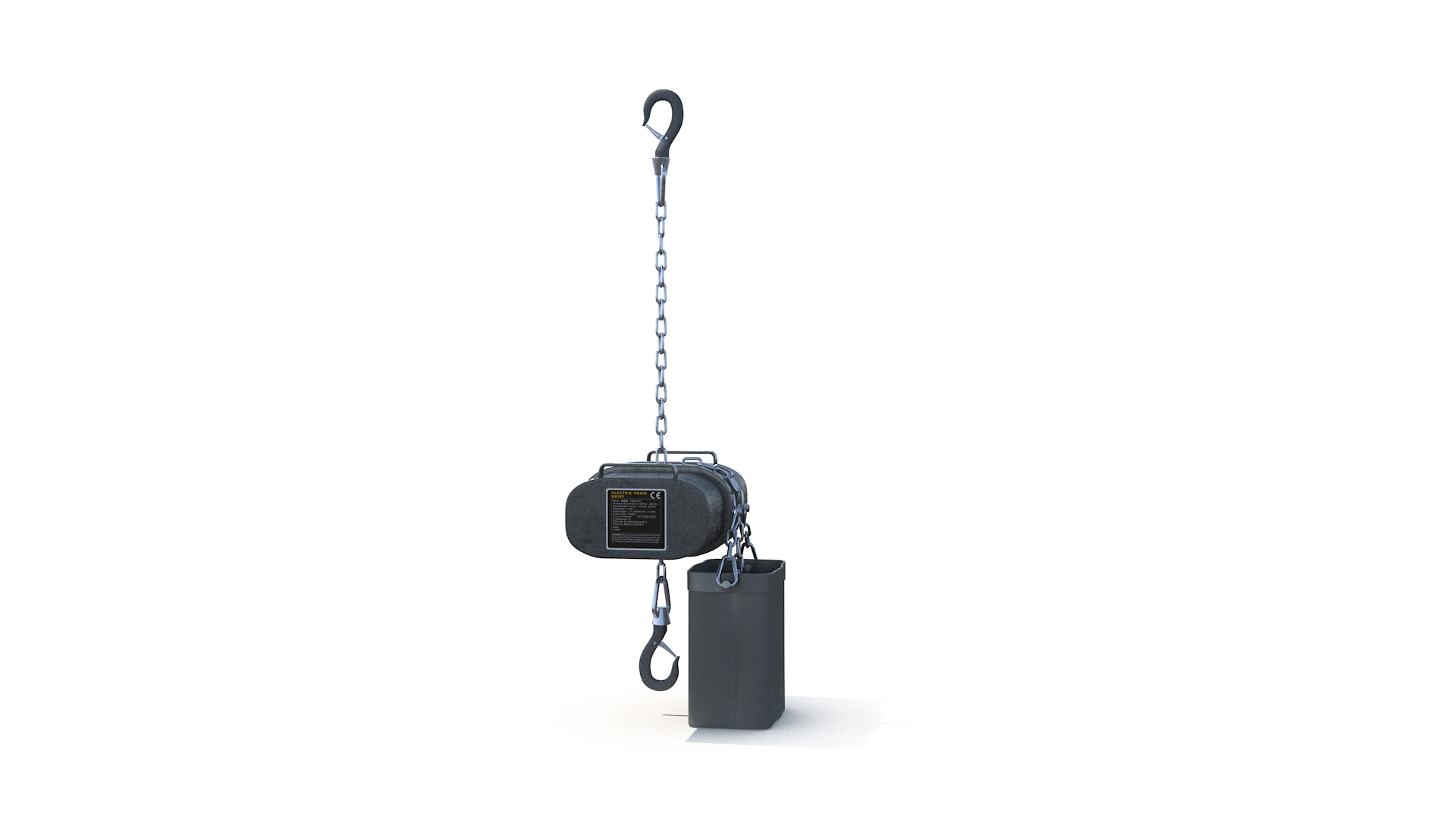 Electric Chain Hoist 3D Model - TurboSquid 1473173